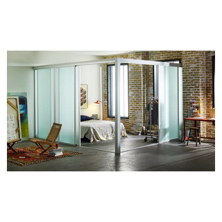 L-shaped Room Divider - Contemporary - Bedroom - Miami - by The Sliding ...