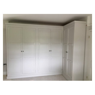 L-Shaped Wardrobe Fitted - Bedroom - Kent - by Pinnacle | Houzz IE