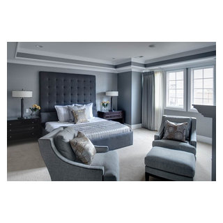 Lincoln Park Row Home - Transitional - Bedroom - Chicago - by Randy ...