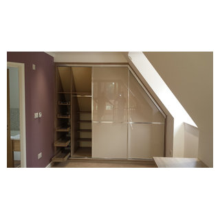 Mansard bedroom fitted wardrobe - Contemporary - Bedroom - Other - by ...