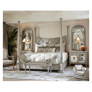 Marge Carson - Transitional - Bedroom - New York - by Interiors By ...