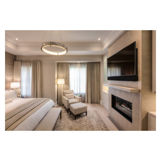 Master Bedroom - Transitional - Bedroom - Toronto - by Ariel Muller ...
