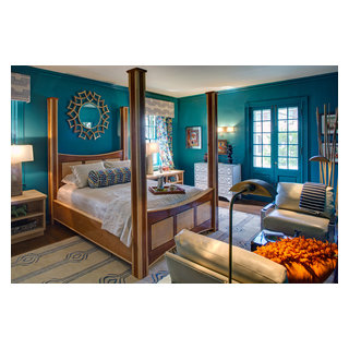 Bold Bedroom - Contemporary - Bedroom - Baltimore - by The Decorating ...