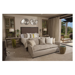 Master Bedroom - Tropical - Bedroom - Atlanta - by Carter Kay Interiors ...