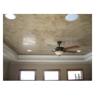Master Bedroom Ceiling - Italian Venetian Plaster - Bella Faux Finishes ...