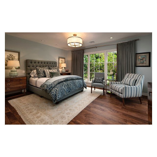 MidCentury Modern "ADA Accessible" Guest House - Transitional - Bedroom ...