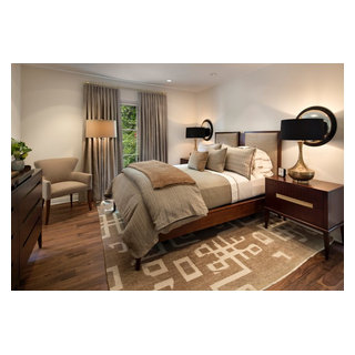 MidCentury Modern "ADA Accessible" Guest House - Transitional - Bedroom ...