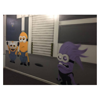 Minion / Themed Bedroom Mural - Bedroom - Sydney - by Urban Art ...
