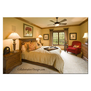 Model Home for Mark Carstensen Construction - Traditional - Bedroom ...