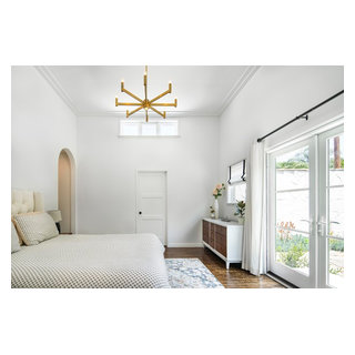Modern Charm Spanish Master Suite - Transitional - Bedroom - Los ...
