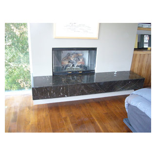 Modern Floating Fireplace - Modern - Bedroom - Other - by Sergio Raynal ...