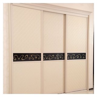 Modern Leather Sliding Wardrobe YG21334 - Bedroom - Los Angeles - by ...