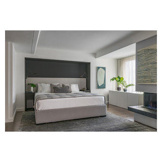 Modern Primary Bedroom - Modern - Bedroom - Boston - by Walker ...