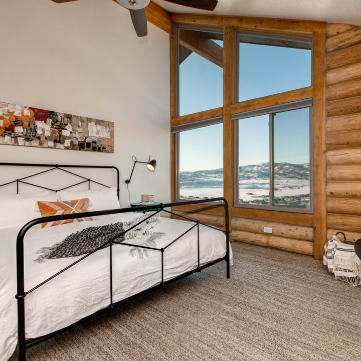 Modern Log Cabin - Photos & Ideas | Houzz