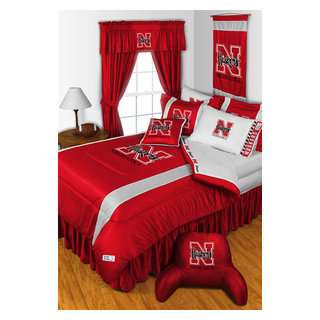 NCAA Nebraska Huskers Bedding and Room Decorations - Traditional ...