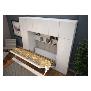 New King Size Murphy Bed - Modern - Bedroom - Other - by Multimo Beds | Houzz
