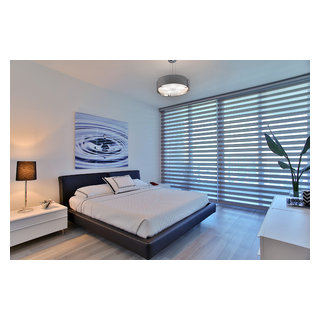 NFL Players Residence - Contemporary - Bedroom - Miami - by Miriam ...