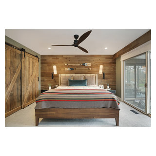 Northwoods Home - Rustic - Bedroom - Chicago - by Luxe Nest | Houzz