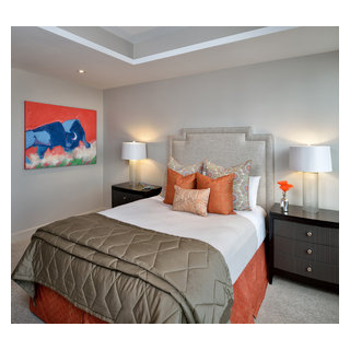 Penthouse Place - Contemporary - Bedroom - Houston - by Laura Manchee ...