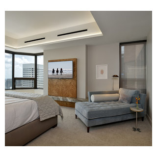 Penthouse Place - Contemporary - Bedroom - Houston - by Laura Manchee ...