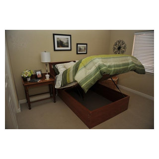 Platform Lift Storage Bed - Traditional - Bedroom - Phoenix - by Lift ...