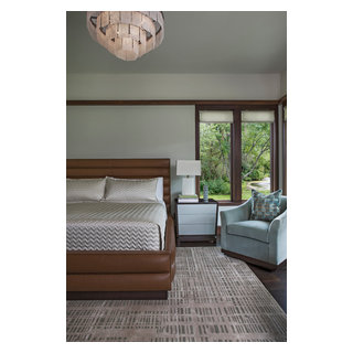 Prairie Modern Master Bedroom - Modern - Bedroom - Detroit - by Oliver ...