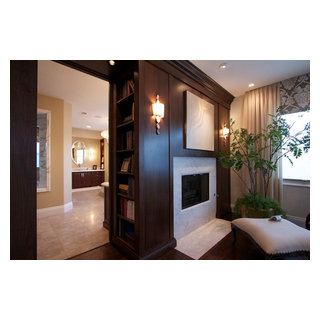 Robeson Design Built In Book case and Storage Solutions - Traditional ...