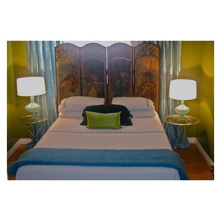 San Diego Cookie cutter becomes a home - Eclectic - Bedroom - San Diego ...