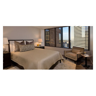 Sky High Living - Contemporary - Bedroom - Houston - by Laura Manchee ...