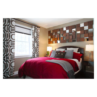 Small bedroom makeover - Transitional - Bedroom - Ottawa - by Lisa ...