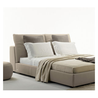 Sound Leather Bed by Gamma Arredamenti - Contemporary - Bedroom ...