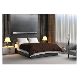 Stoll Metal Wall Cladding - Hot Roll Natural Finish - Bedroom - Other ...