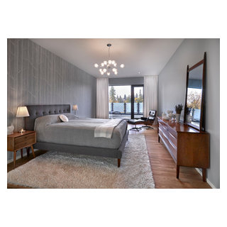 the Apollo Master Bedroom - Midcentury - Bedroom - Edmonton - by ...