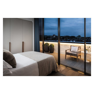 The Maple Building: Penthouse - Contemporary - Bedroom - London - by ...