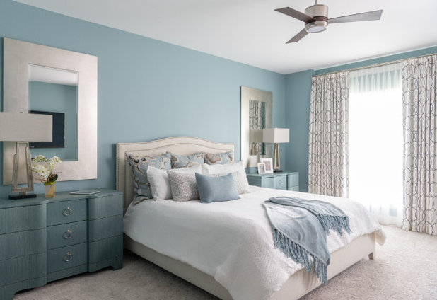 10 Lovely Light Blue Paint Colors for a Bedroom