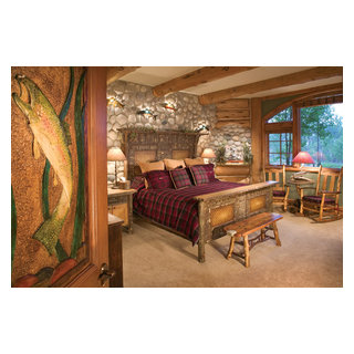 TYL Ranch - Rustic - Bedroom - Denver - by Gunson Custom Mountain ...