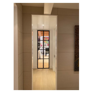 Ultra small double door - Modern - Bedroom - New York - by O Studio ...