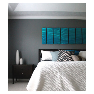 Urban Bedroom - Modern - Bedroom - Houston - by S Squared Design, LLC ...