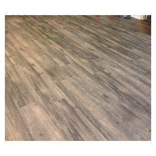 Vinyl Plank Flooring and Trim/Quarter Round Installed - Bedroom - Omaha ...
