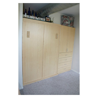 Wall Beds - Contemporary - Bedroom - Chicago - by Crooked Oak | Houzz