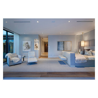 Warm Modern in Boca Raton - Modern - Bedroom - Miami - by Marc-Michaels ...