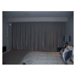 Washington Square Windows... Lutron Motorized Drapery Track - Modern ...