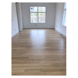 WATER MILL: 4" SELECT WHITE OAK INSTALLED & FINISHED WITH BONA NATURAL ...