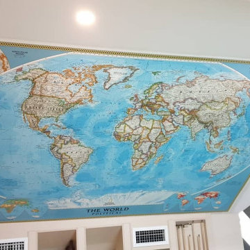 World Map Ceiling - Photos & Ideas | Houzz