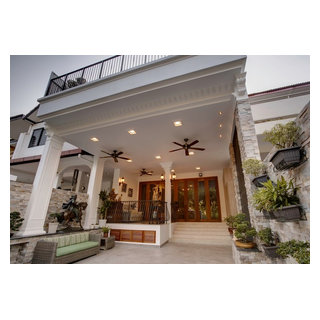 Ceiling Design For Car Porch | Shelly Lighting