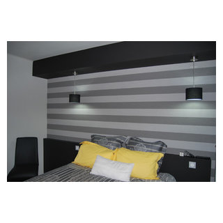 Ambiance chic - Contemporary - Bedroom - Rennes - by Calme Interieur ...