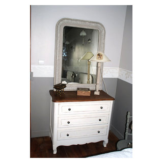 Réalisation et décoration d'un chambre double - Shabby-chic Style ...