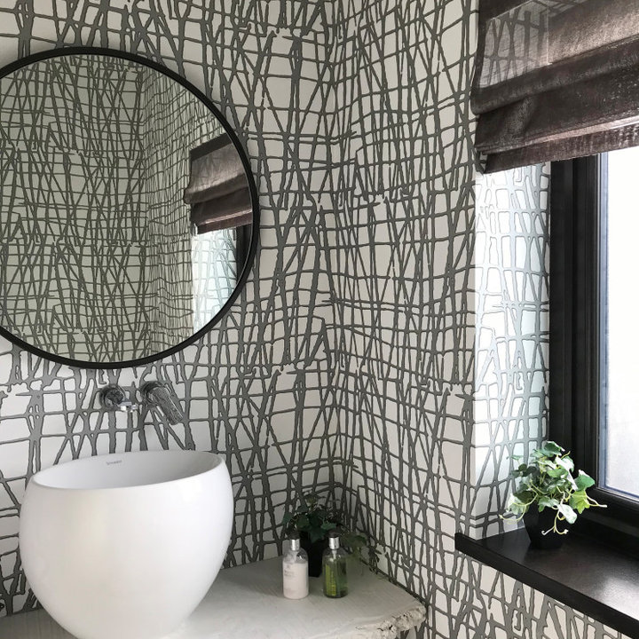 75 Beautiful Contemporary Cloakroom Ideas and Designs - July 2022 ...