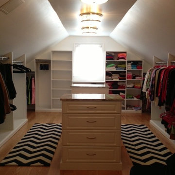 Slanted Ceiling Closet Rods - Photos & Ideas | Houzz