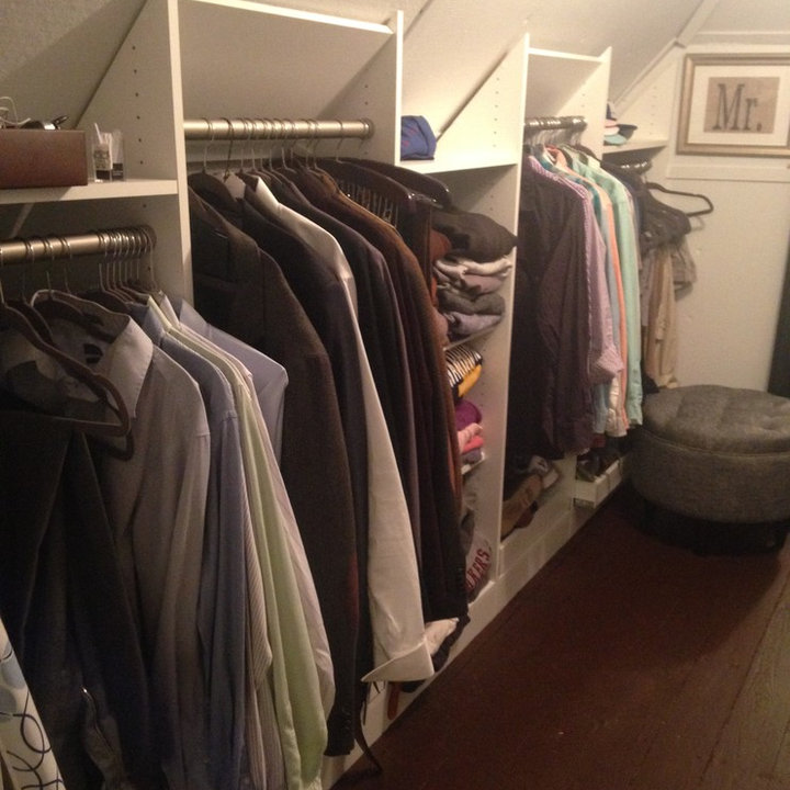 Slanted Ceiling Closet - Photos & Ideas | Houzz